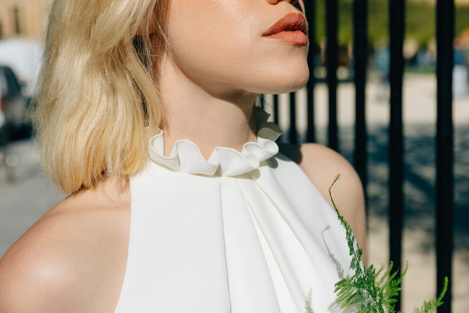 Robe de mariée courte BIBI - Collection mariage civil 2026
